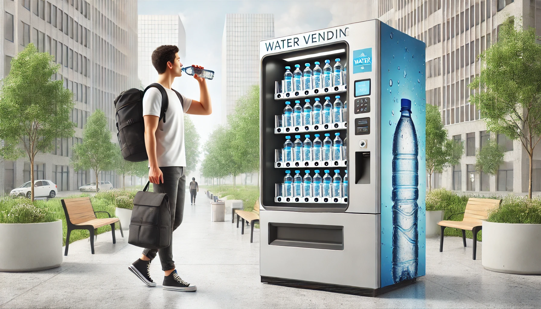 Drinking Water Vending Machines - Water Vending Machines by WaterTH.com