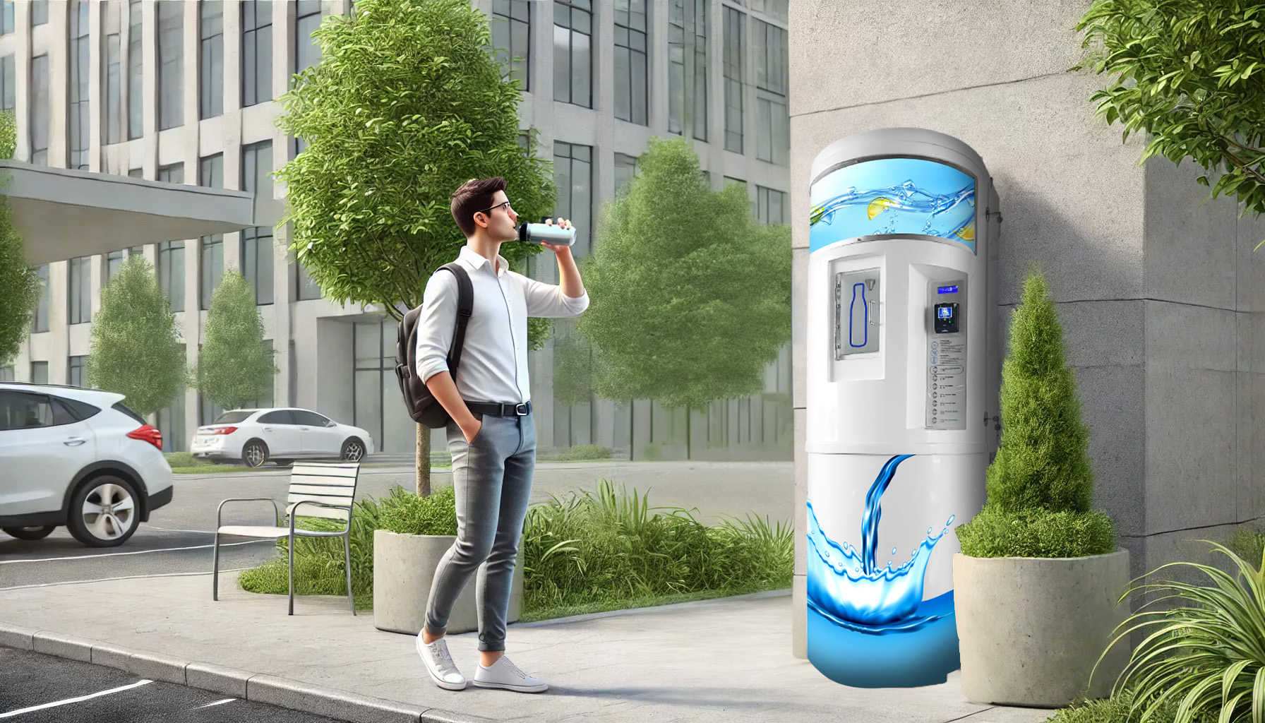 Drinking Water Vending Machines - Water Vending Machines by WaterTH.com